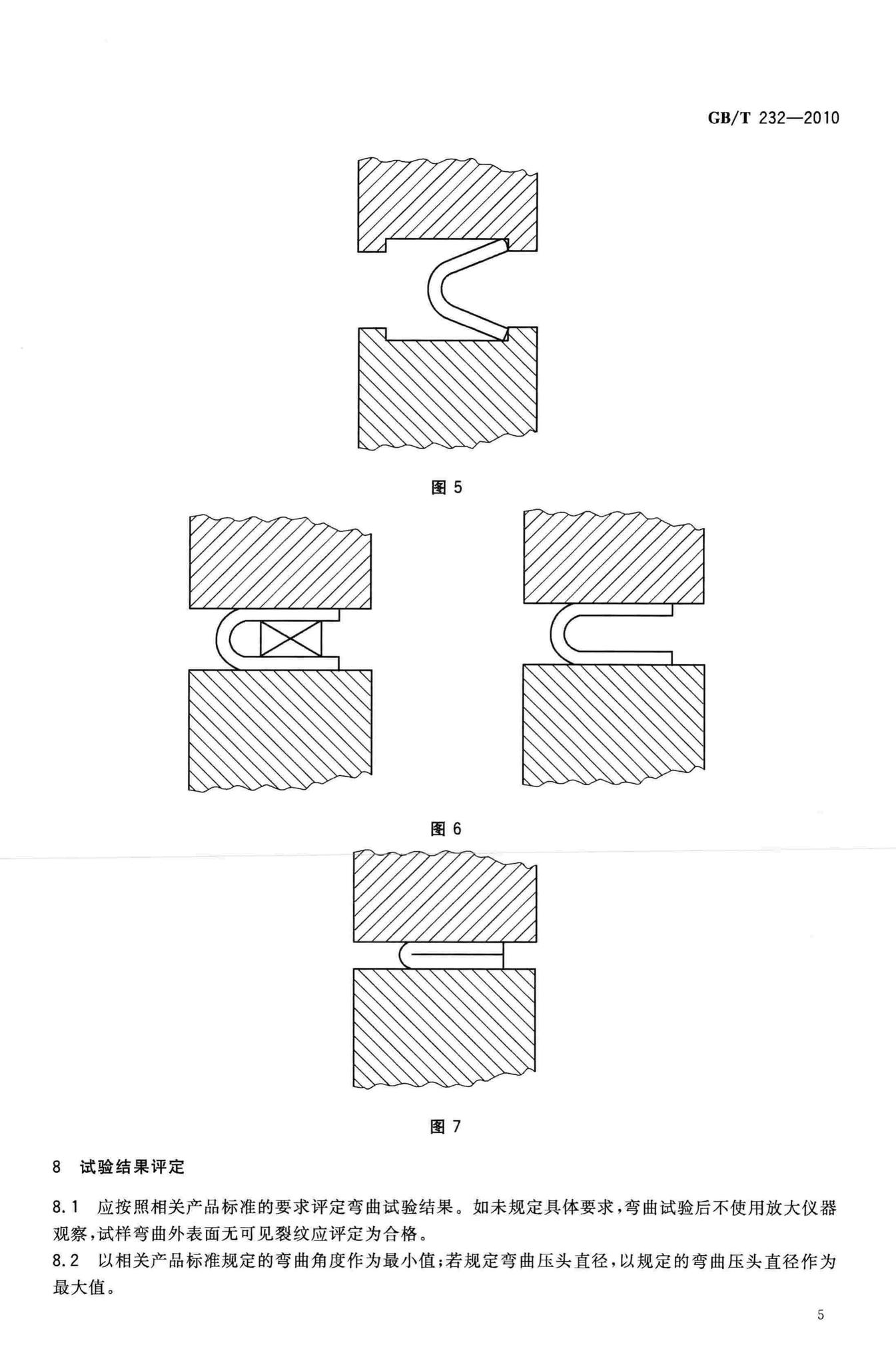 阅读-GB/T232-2010：金属材料弯曲试验方法